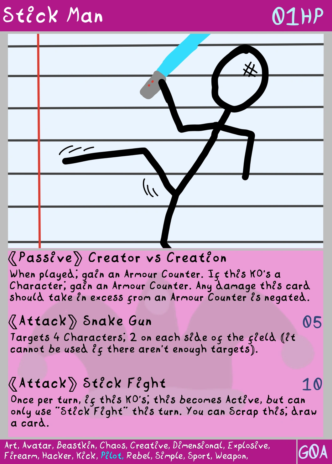 G0A Stick Man | TheYukiverse Wiki | Fandom