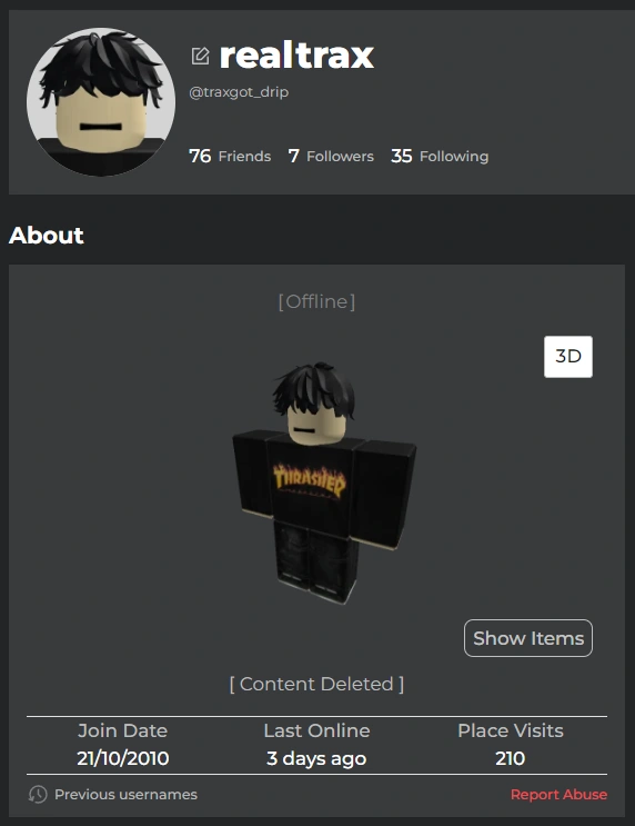 Trax | Thief life simulator roblox Wiki | Fandom