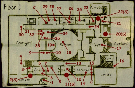 Guide:Keepers Chapel/Thief - The Metal Age/Casing the Joint Loot Map ...