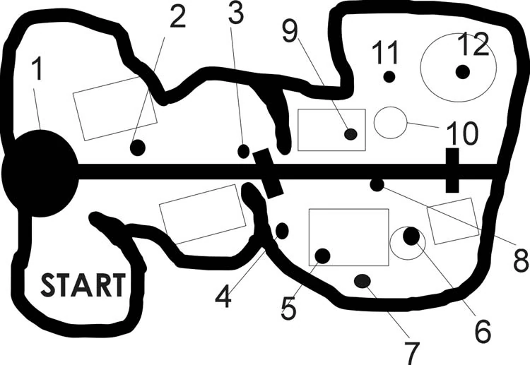 Guide:Keepers Chapel/Thief - The Metal Age/Trail of Blood Loot Map ...