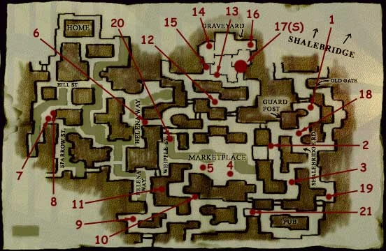 Guide:Keepers Chapel/Thief - The Metal Age/Trace the Courier Loot Map ...