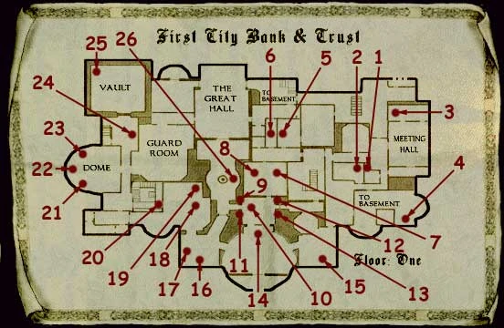 Guide:Keepers Chapel/Thief - The Metal Age/First City Bank and Trust ...