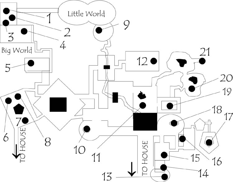 Guide:Keepers Chapel/Thief - The Dark Project/The Sword Loot Map ...