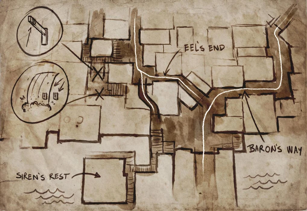 Document: Smuggler's Map: Eel's End | Thief Wiki | Fandom