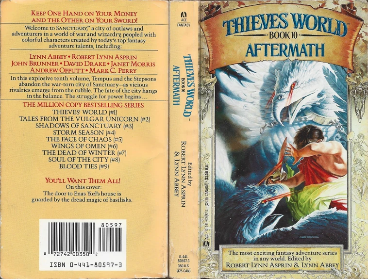 Thieves' World book 10 Aftermath (Ace Fantasy 1987) | Thieves' World ...