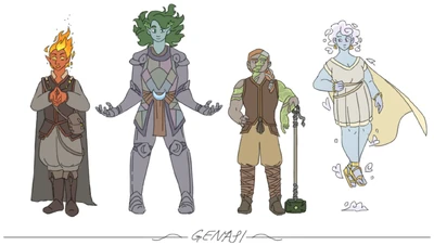 Genasi | Thindrel Wiki | Fandom