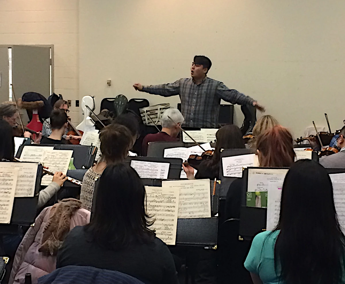 This is Daniel Cook./Gallery/Learning to conduct | This is Kids Wiki ...