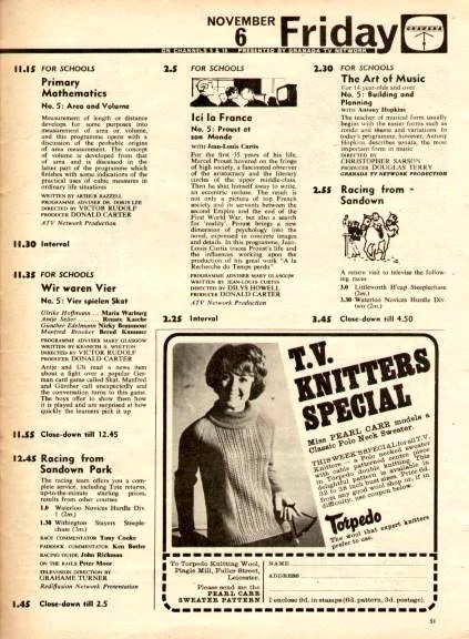 06 November 1964 | A Pop Culture Scrapbook | Fandom