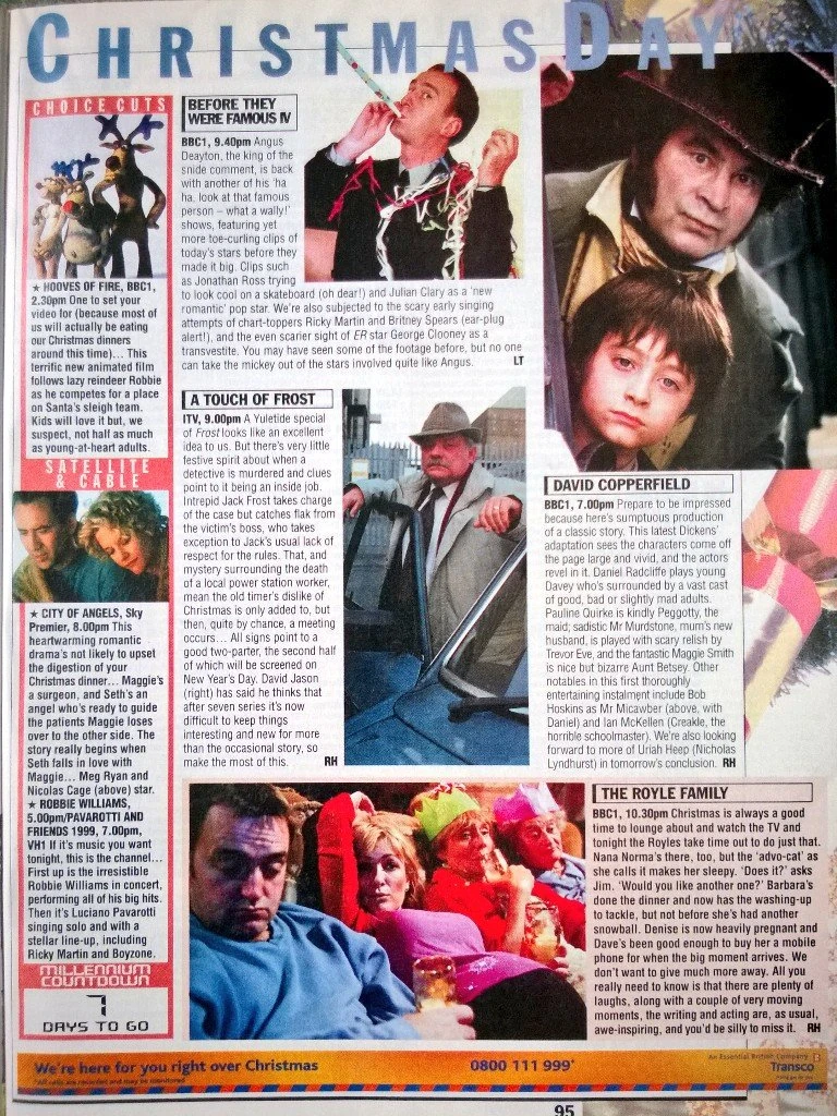 25 December 1999 | A Pop Culture Scrapbook | Fandom