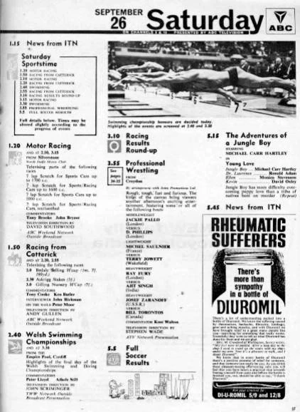 26 September 1964 | A Pop Culture Scrapbook | Fandom