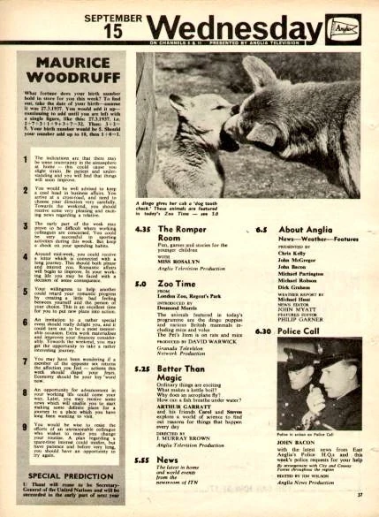 15 September 1965 | A Pop Culture Scrapbook | Fandom