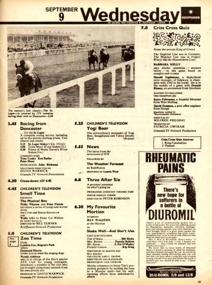 09 September 1964 | A Pop Culture Scrapbook | Fandom