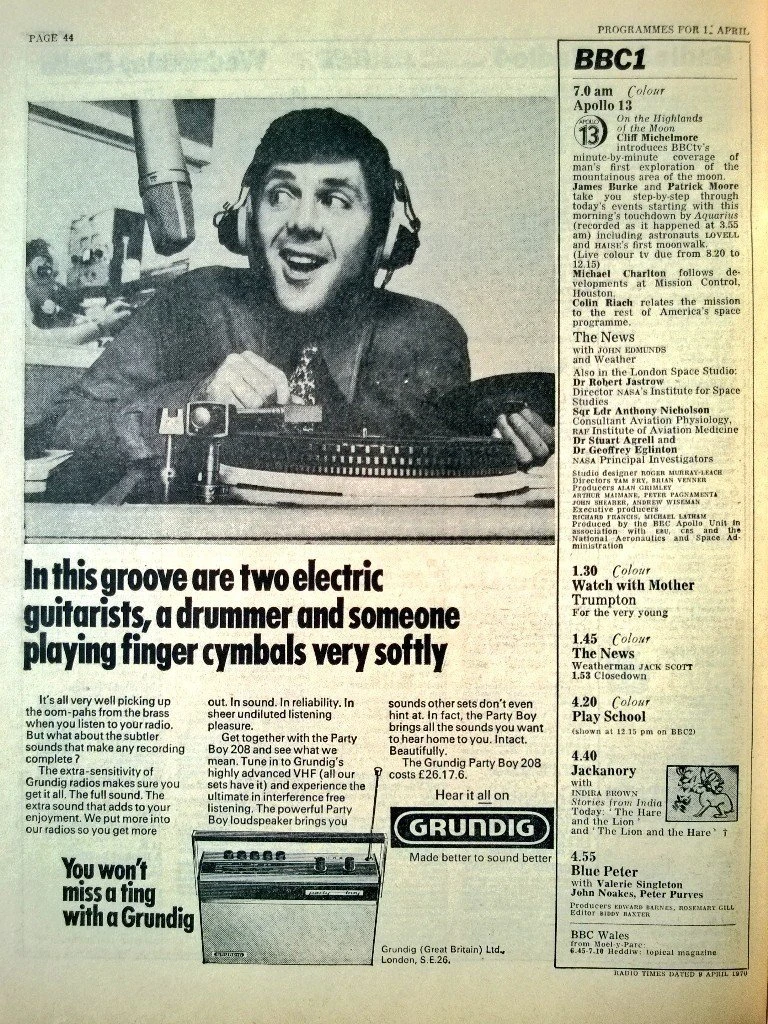 16 April 1970 | A Pop Culture Scrapbook | Fandom