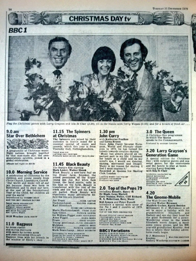 25 December 1979 | A Pop Culture Scrapbook | Fandom