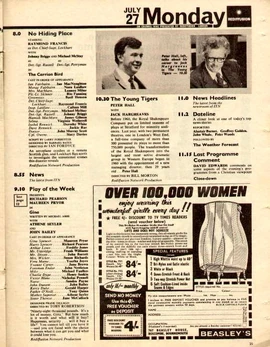 27 July 1964 | A Pop Culture Scrapbook | Fandom