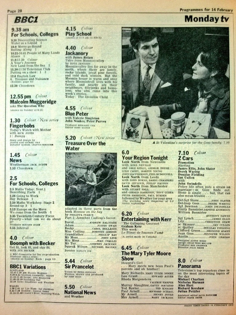 14 February 1972 | A Pop Culture Scrapbook | Fandom