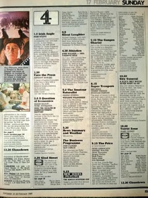 17 February 1985 | A Pop Culture Scrapbook | Fandom