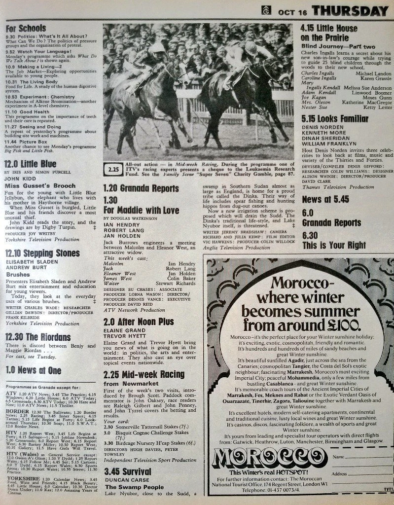 16 October 1980 | A Pop Culture Scrapbook | Fandom