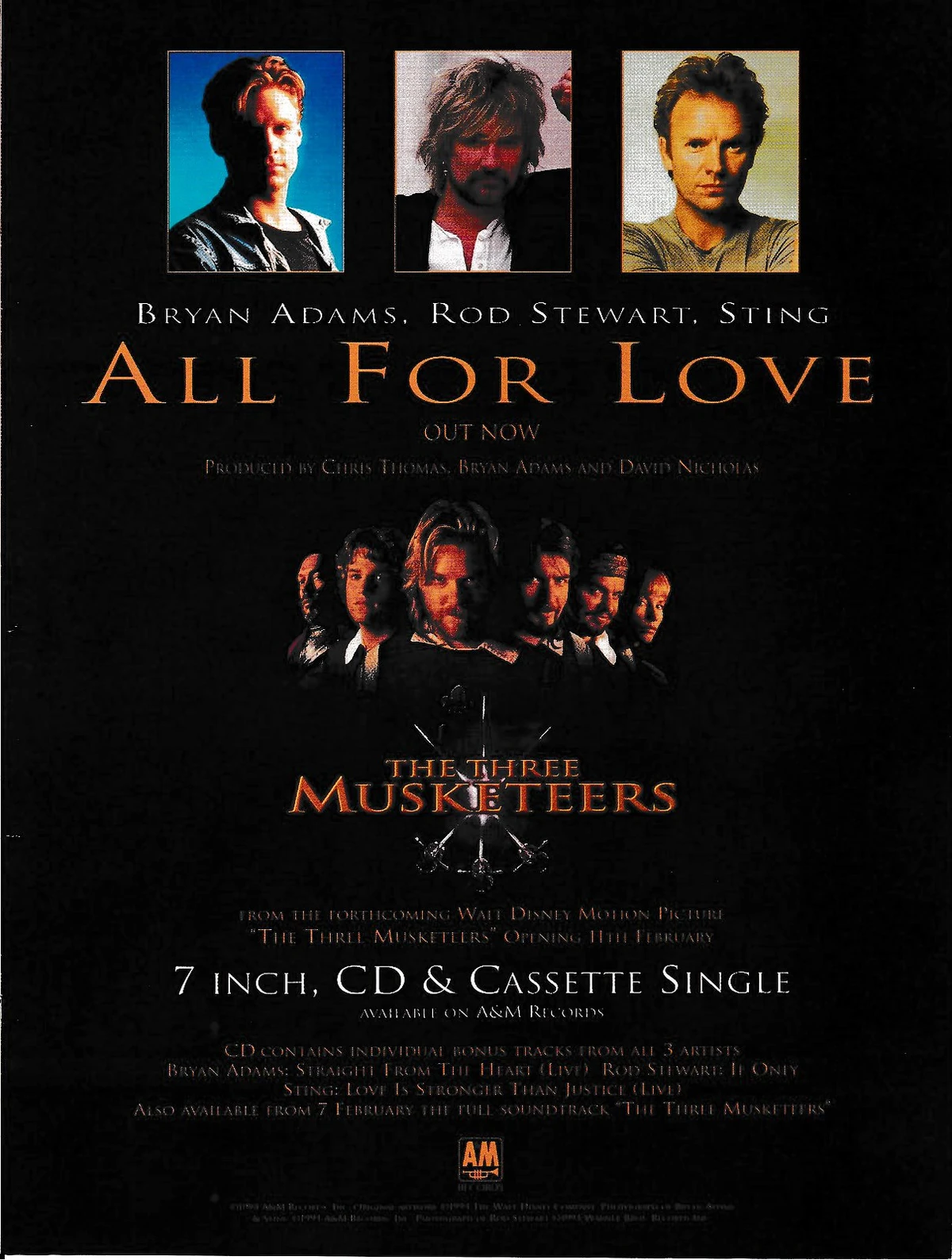 All For Love | A Pop Culture Scrapbook | Fandom