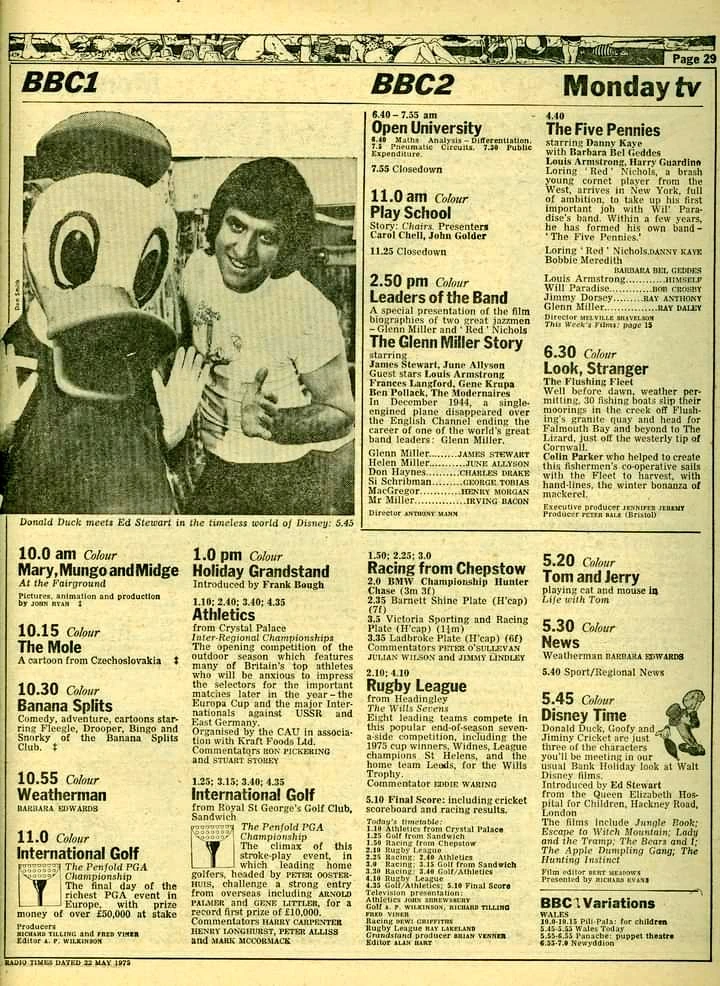 26 May 1975 | A Pop Culture Scrapbook | Fandom