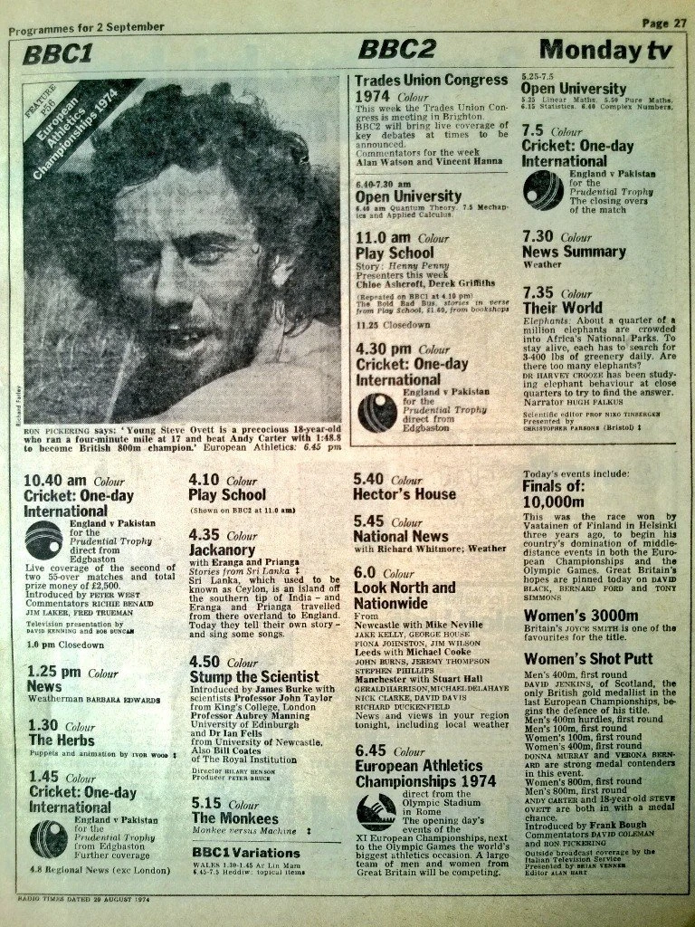 02 September 1974 | A Pop Culture Scrapbook | Fandom