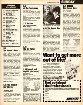 20 September 1970 | A Pop Culture Scrapbook | Fandom
