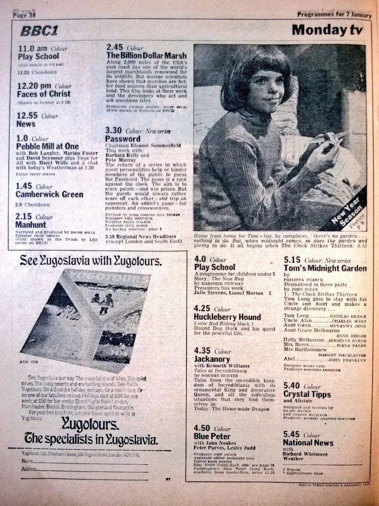 07 January 1974 | A Pop Culture Scrapbook | Fandom