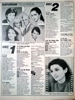 17 November 1984 | A Pop Culture Scrapbook | Fandom