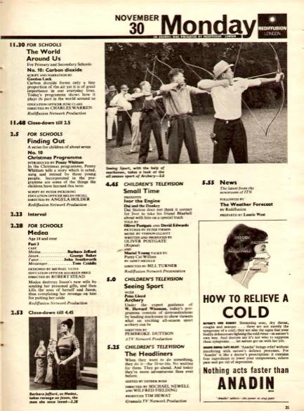 30 November 1964 | A Pop Culture Scrapbook | Fandom