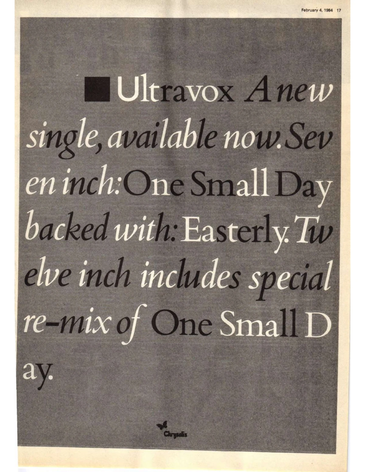One Small Day | A Pop Culture Scrapbook | Fandom