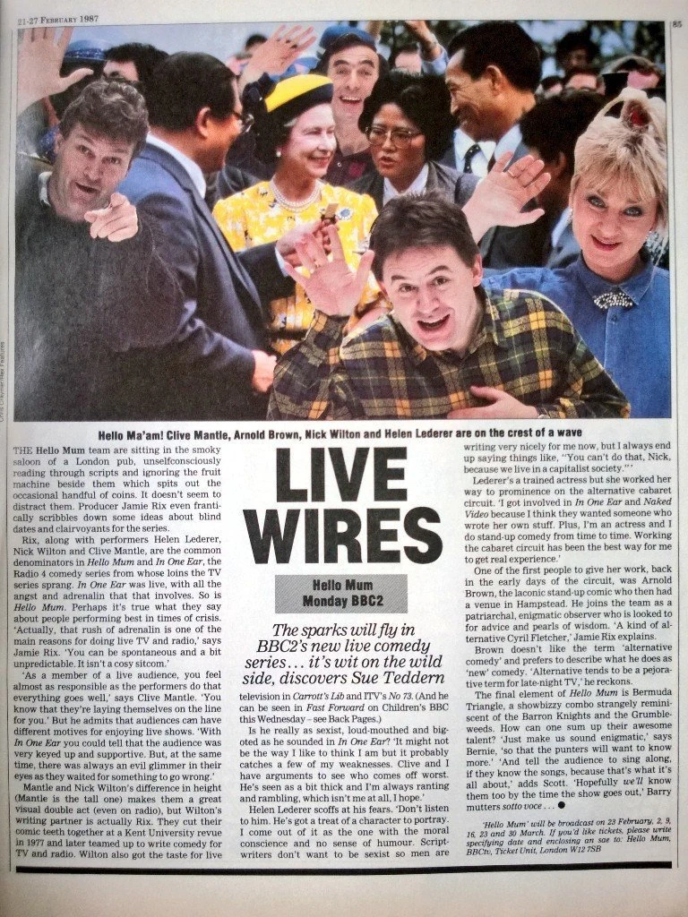 23 February 1987 | A Pop Culture Scrapbook | Fandom
