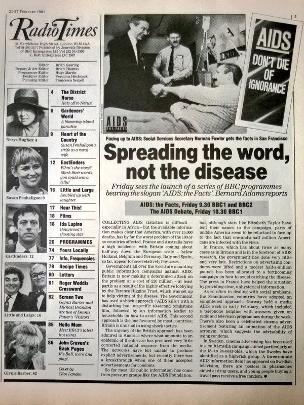 27 February 1987 | A Pop Culture Scrapbook | Fandom