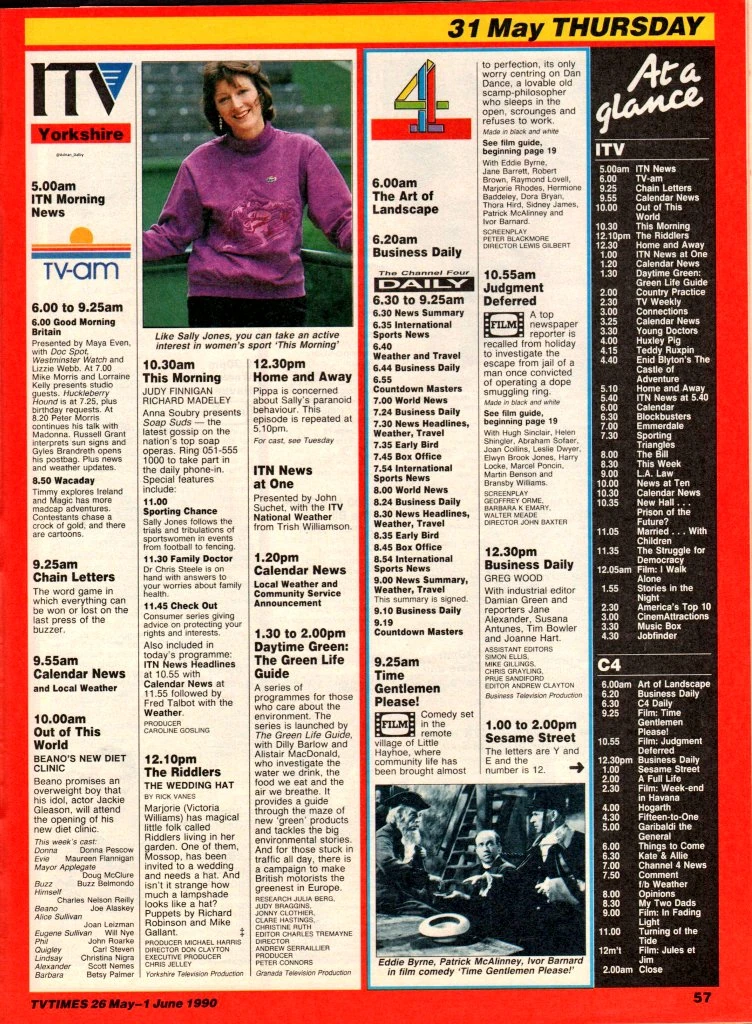 31 May 1990 | A Pop Culture Scrapbook | Fandom