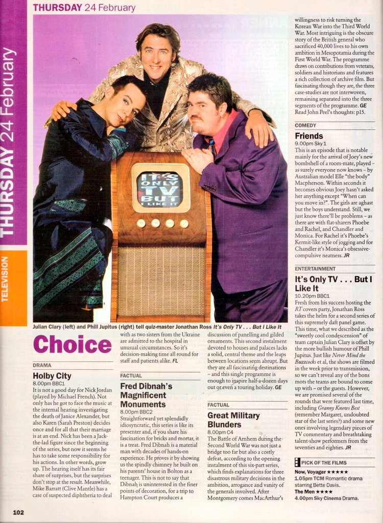 24 February 2000 | A Pop Culture Scrapbook | Fandom