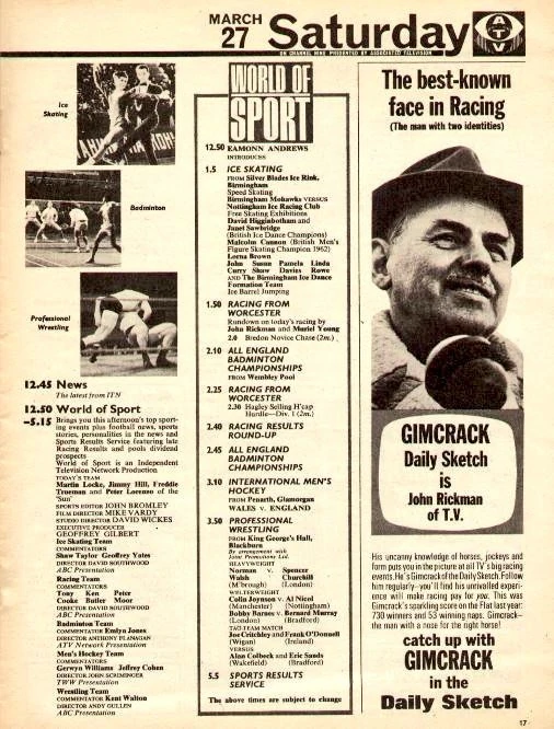 27 March 1965 | A Pop Culture Scrapbook | Fandom