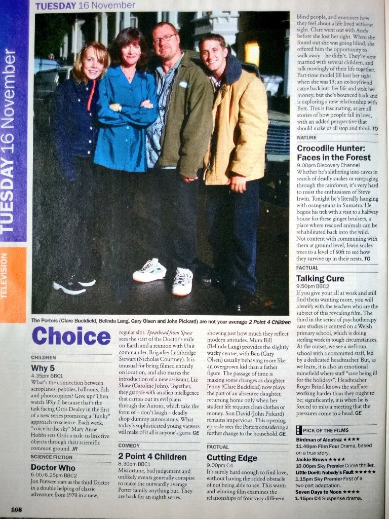 16 November 1999 | A Pop Culture Scrapbook | Fandom