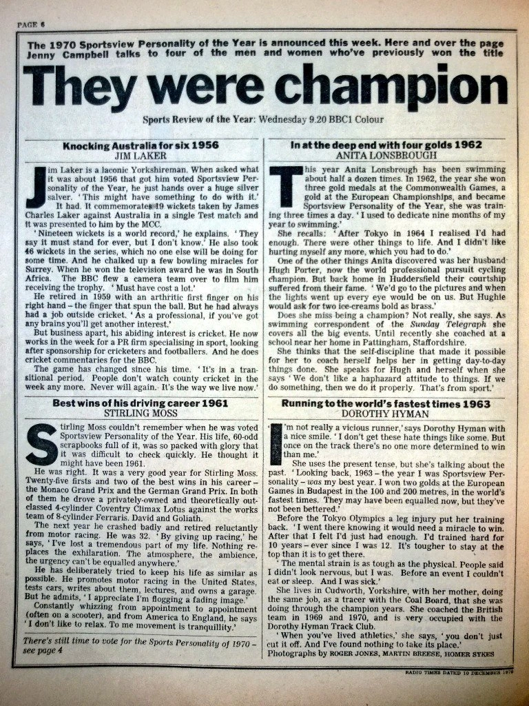 16 December 1970 | A Pop Culture Scrapbook | Fandom