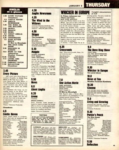 08 January 1970 | A Pop Culture Scrapbook | Fandom