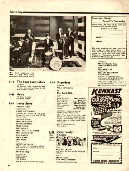 05 September 1964 | A Pop Culture Scrapbook | Fandom