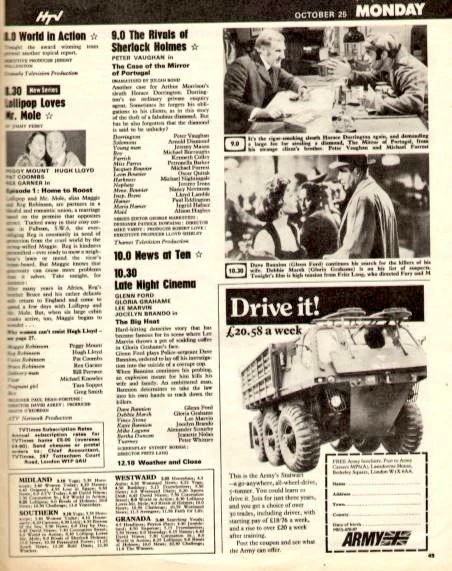25 October 1971 | A Pop Culture Scrapbook | Fandom