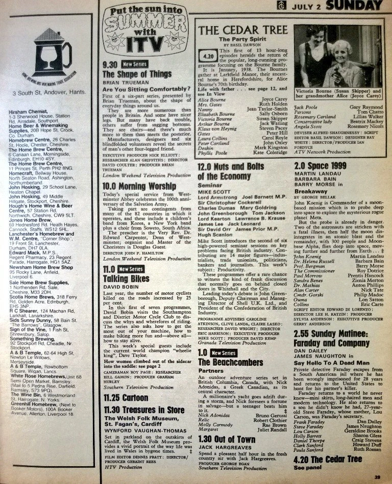 02 July 1978 | A Pop Culture Scrapbook | Fandom
