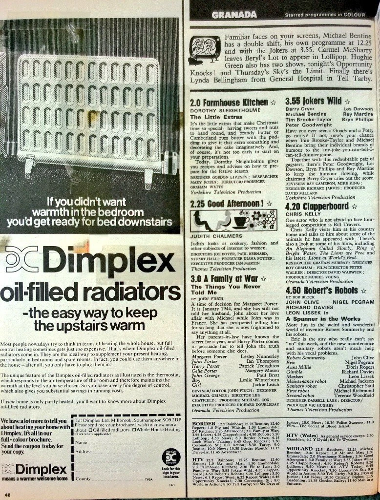 26 November 1973 | A Pop Culture Scrapbook | Fandom