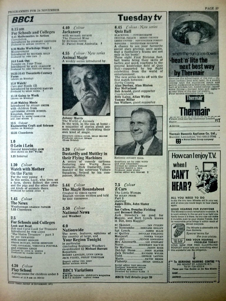 24 November 1970 | A Pop Culture Scrapbook | Fandom
