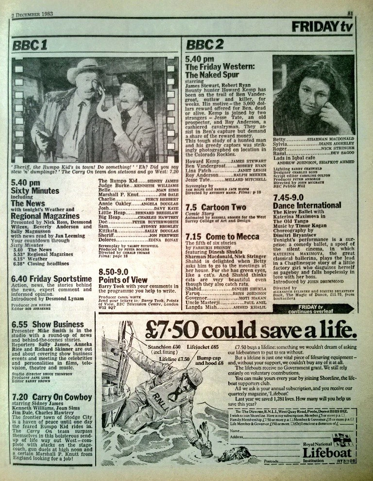 02 December 1983 | A Pop Culture Scrapbook | Fandom