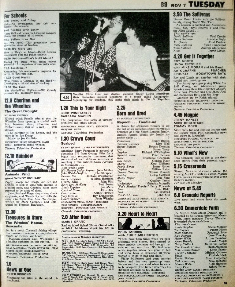 07 November 1978 | A Pop Culture Scrapbook | Fandom