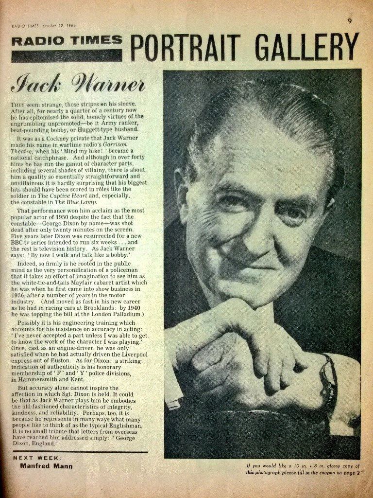 Jack Warner | A Pop Culture Scrapbook | Fandom
