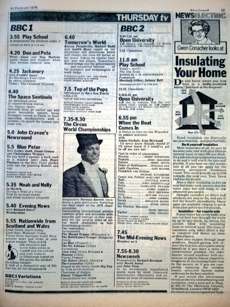 22 February 1979 | A Pop Culture Scrapbook | Fandom