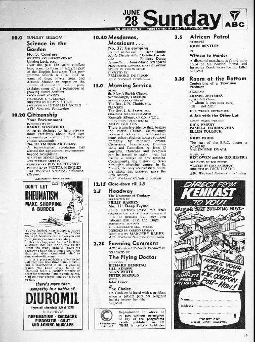 28 June 1964 | A Pop Culture Scrapbook | Fandom