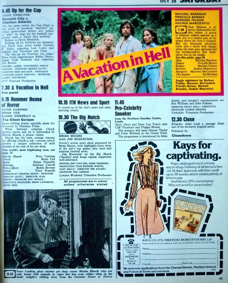 25 October 1980 | A Pop Culture Scrapbook | Fandom