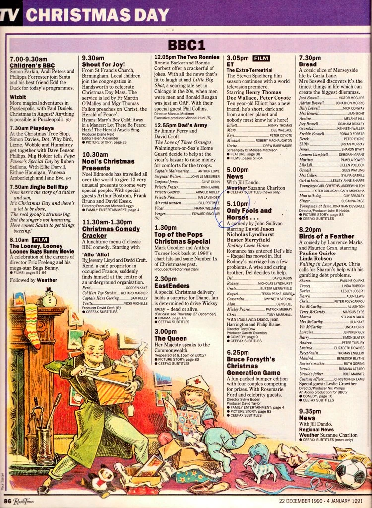 25 December 1990 | A Pop Culture Scrapbook | Fandom